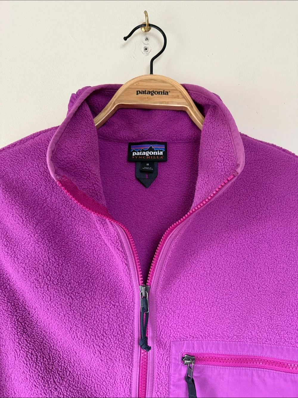 Jackets & Coats | Patagonia Womens Synchilla Vest Amaranth Pink Medium ...